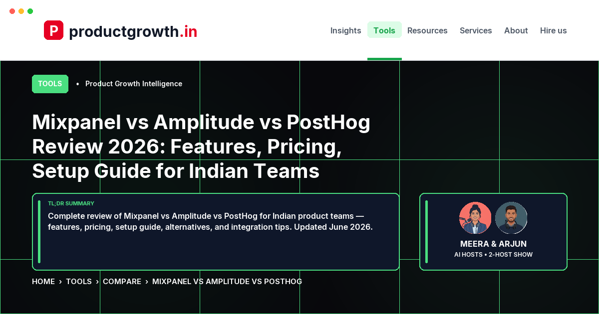 Mixpanel vs Amplitude vs PostHog: Product Analytics Compared (2026 ...